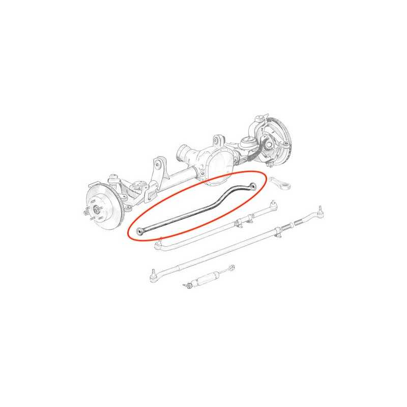 Barre Panhard avant Jeep Wrangler JK 07-18 - Kulture Jeep