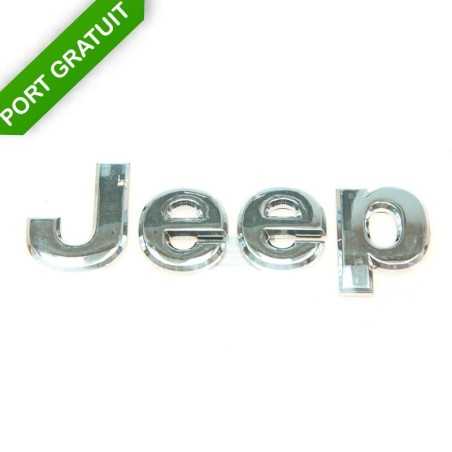 Logo, emblème, monogramme Jeep Chromé - Kulture Jeep