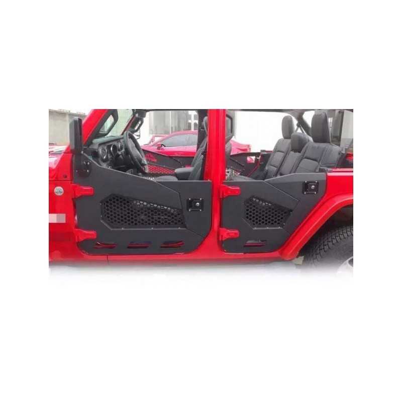 Demi-portes acier Jeep Wrangler JL / 4xe et Gladiator - Kulture Jeep